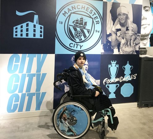 Alexandre rêve de Manchester City FC | Association Petits Princes