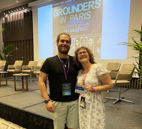 Anne Laure à la convention "The 100" | Association Petits Princes