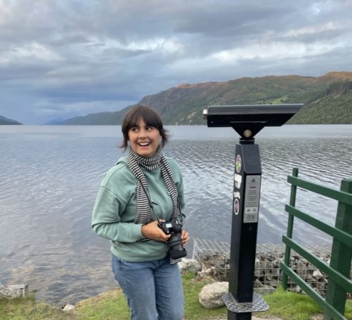 Noa découvre les paysages d'Harry potter