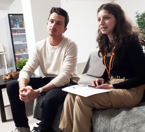 Joanny rencontre David Voinson | Association Petits Princes