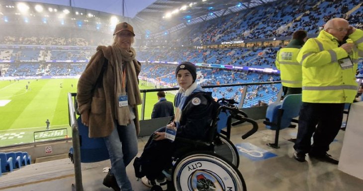 Alexandre rêve de Manchester City FC | Association Petits Princes