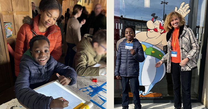 Benjamin rêve au Festival de la BD | Association Petits Princes