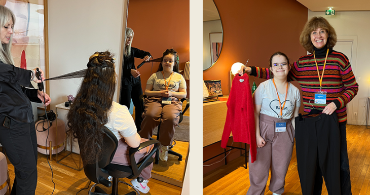 Relooking aux Galeries Lafayette | Association Petits Princes